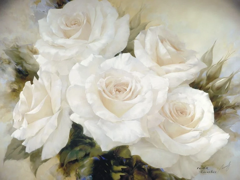 Igor Levashov [Игорь Левашов] 1964 | Flower painter | Tutt'Art@ | Pittura * Scultura * Poesia ...